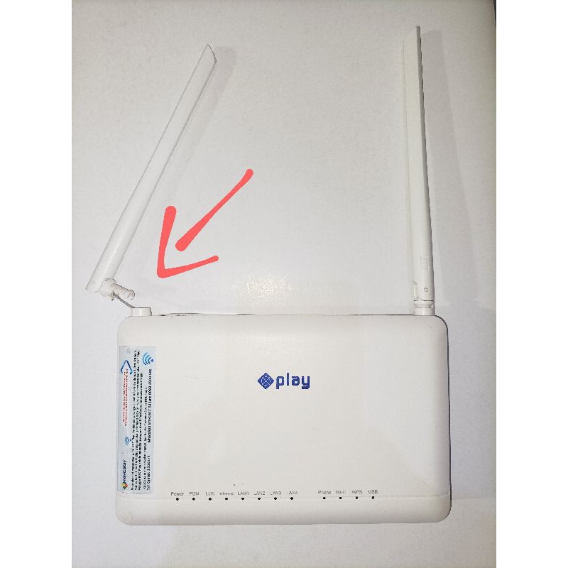 Jual Router Zte F670L MNC play Dualband 2,4-5Ghz Minus antena Patah ...