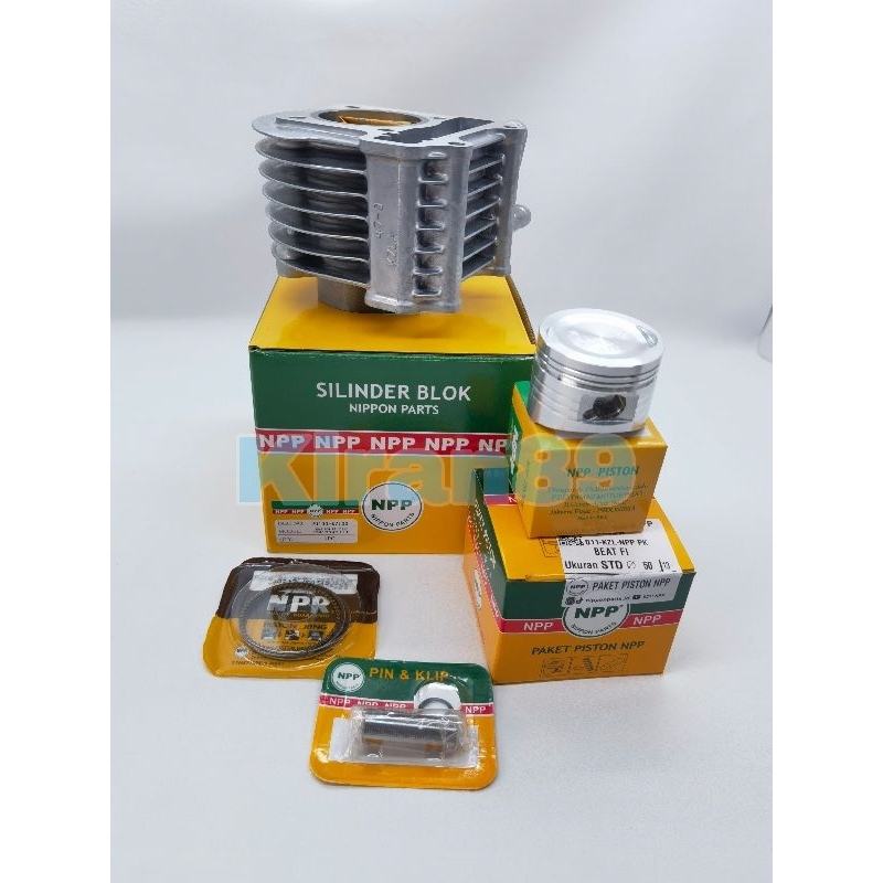 Jual blok seher boring cylinder beat fi vario 110 fi scoopy fi injeksi kzl set plus piston kit ...