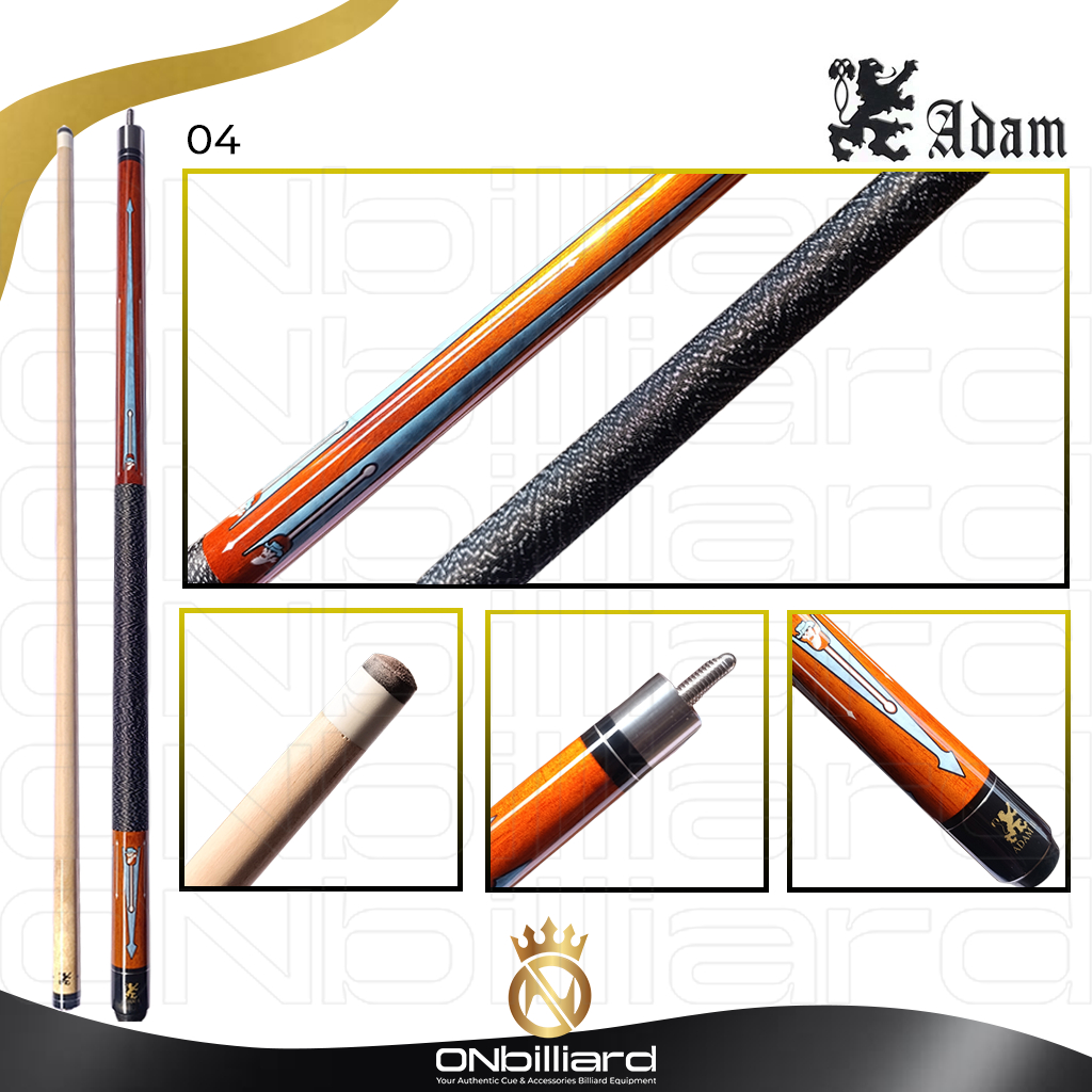 Jual ADAM II Cue Stick Billiard Lokasi Play Grip Linen 12.75mm ADAM 2 ...