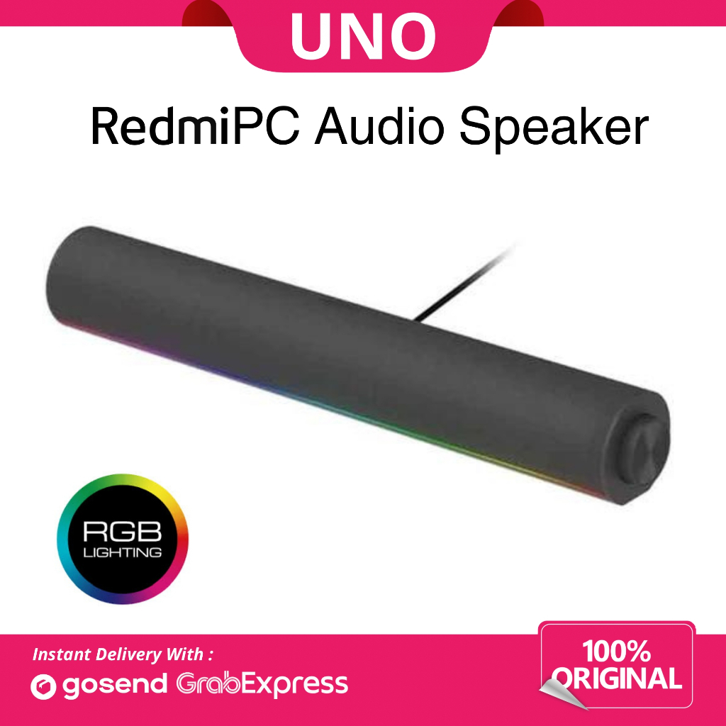 Jual Redmi Computer Speaker Desktop Soundbar RGB Light Bluetooth 5.0 ...