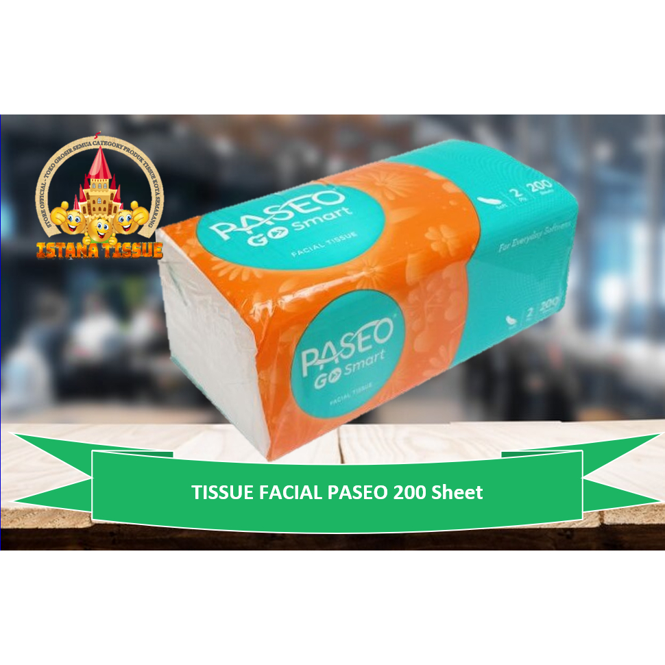 Jual Tissue PASEO GO Smart 200 sheet | Shopee Indonesia