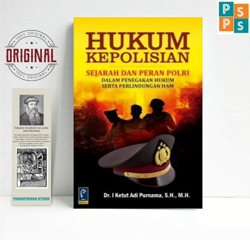 Jual Buku Hukum Kepolisian Sejarah Dan Peran Polri - I ketut Adi ...