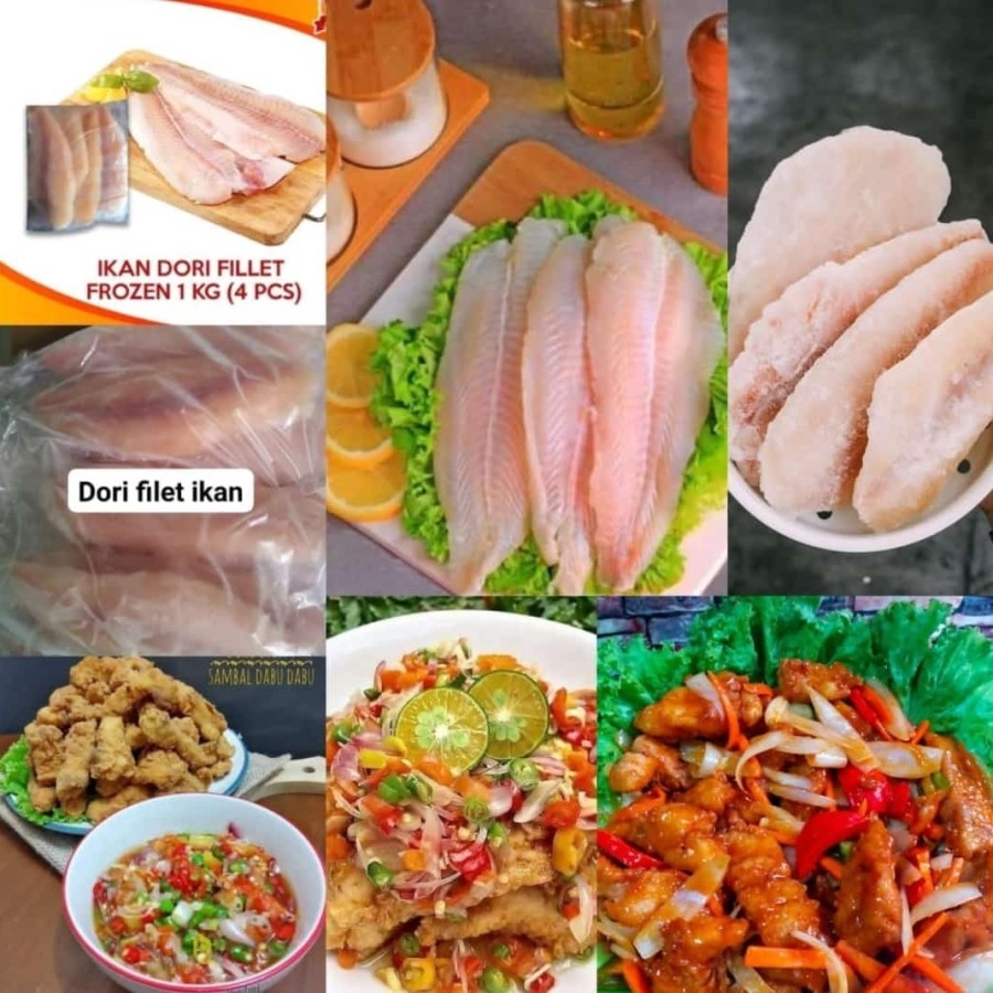 Jual Filet dori 1kg putih bersih fillet fish n chip dory 1kg | Shopee ...