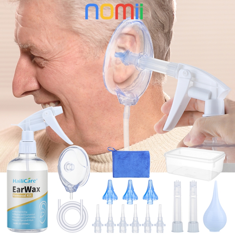 Jual 17PCS/SET Ear Wax Cleaner Tool/Alat Pembersih Irigasi Telinga ...