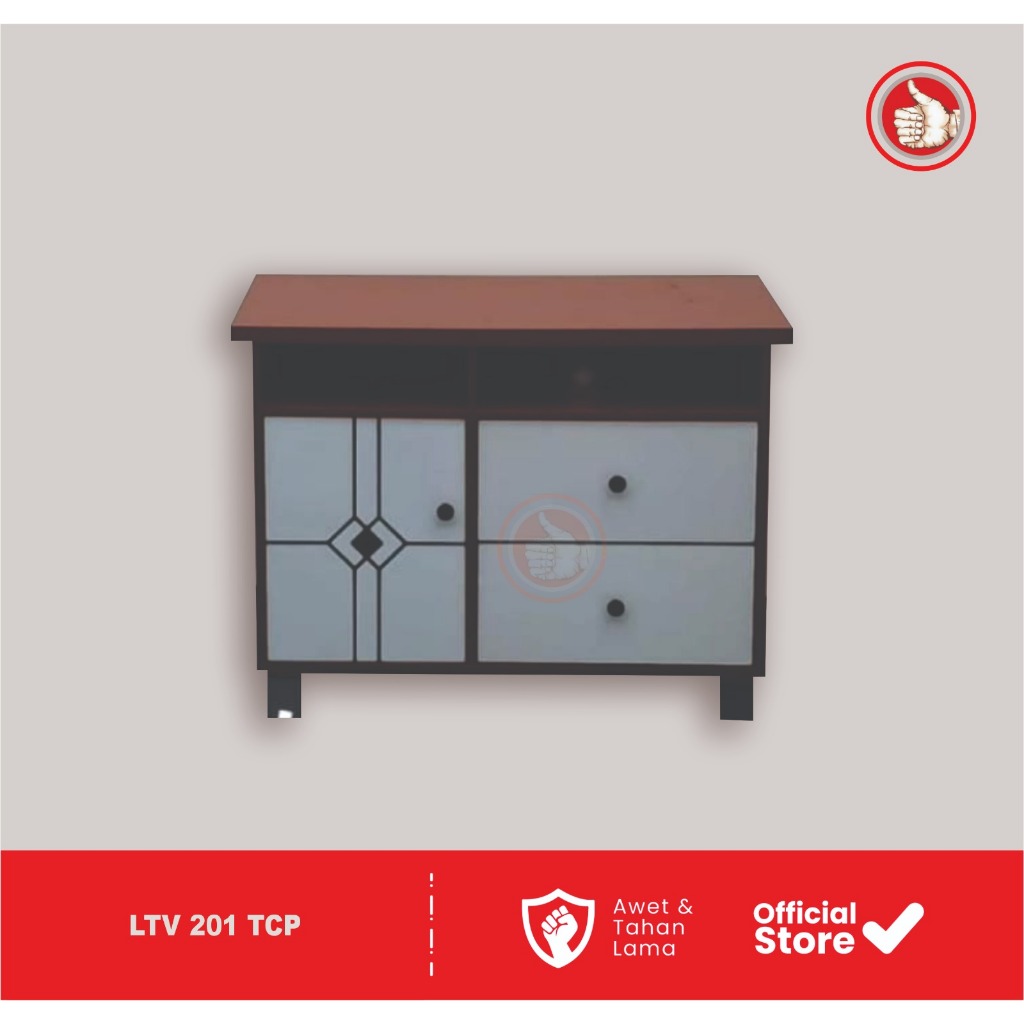 Jual RAK TV MINIMALIS LTV 201/202 TCP | Shopee Indonesia