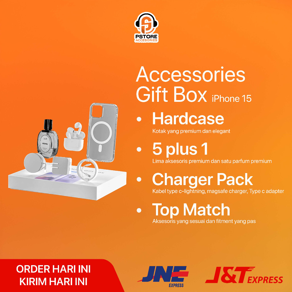 Jual AKSESORIS GIFT BOX IPHONE PREMIUM + PARUME X ARCIS X - 15 PRO MAX ...
