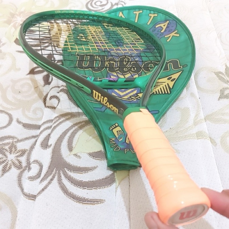 Jual RAKET TENIS ORIGINAL WILSON RAK ATTACK 21 JUNIOR BEKAS MASIH BAGUS ...