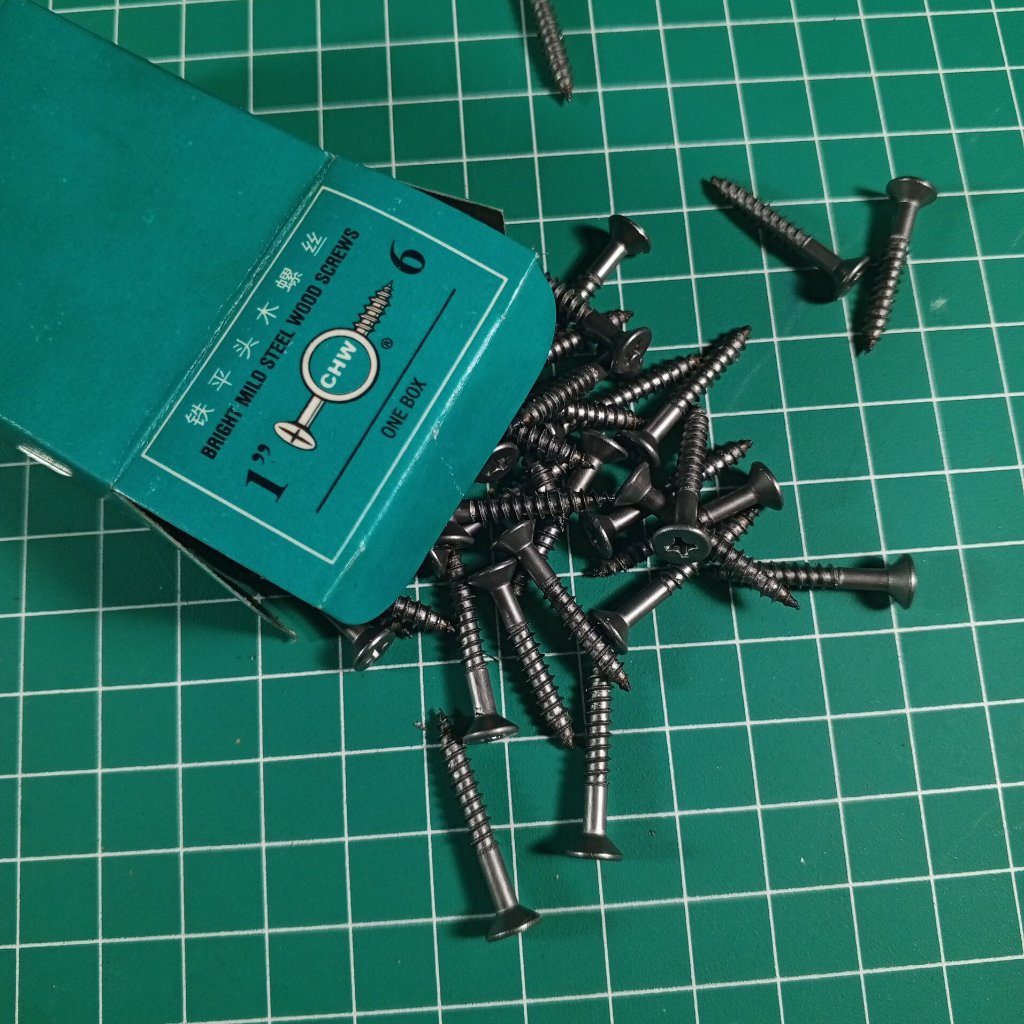 Jual Sekrup Kayu CHW Wood Screw #6 x 1 Inci 1 Kotak | Shopee Indonesia