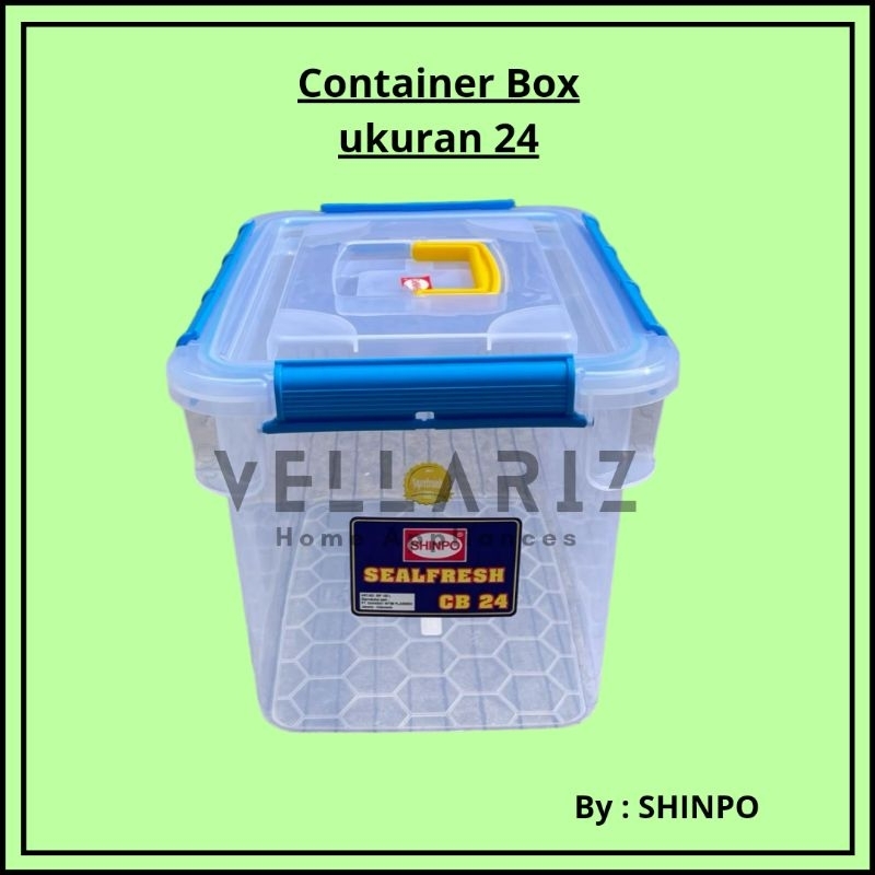 Jual SHINPO - New Seal Fresh CB 24 / Container Box 24 liter / CB 24 Liter | Shopee Indonesia