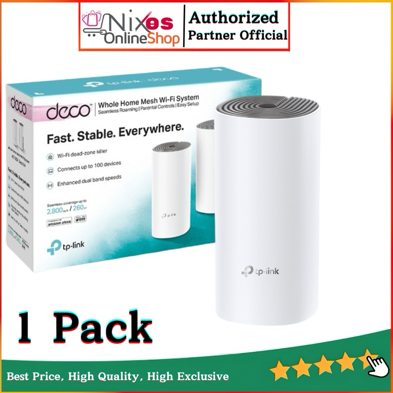 Jual TP-Link Deco M4 1 Pack AC1200 Whole Home Mesh Wi-Fi Seamless ...