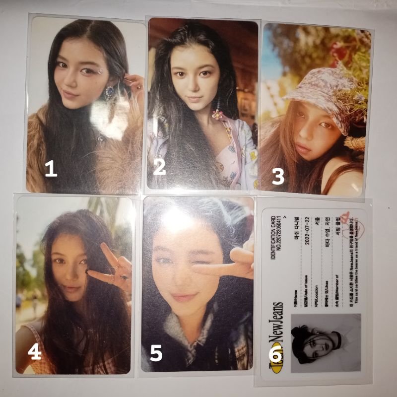 Jual Photocard danielle new jeans official | Shopee Indonesia