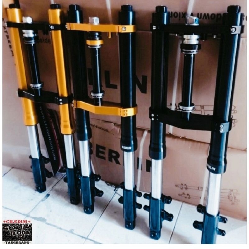 Jual BERLIN Shock Depan Usd Up Side Down Cnc Doubke Disc Vixion Byson ...