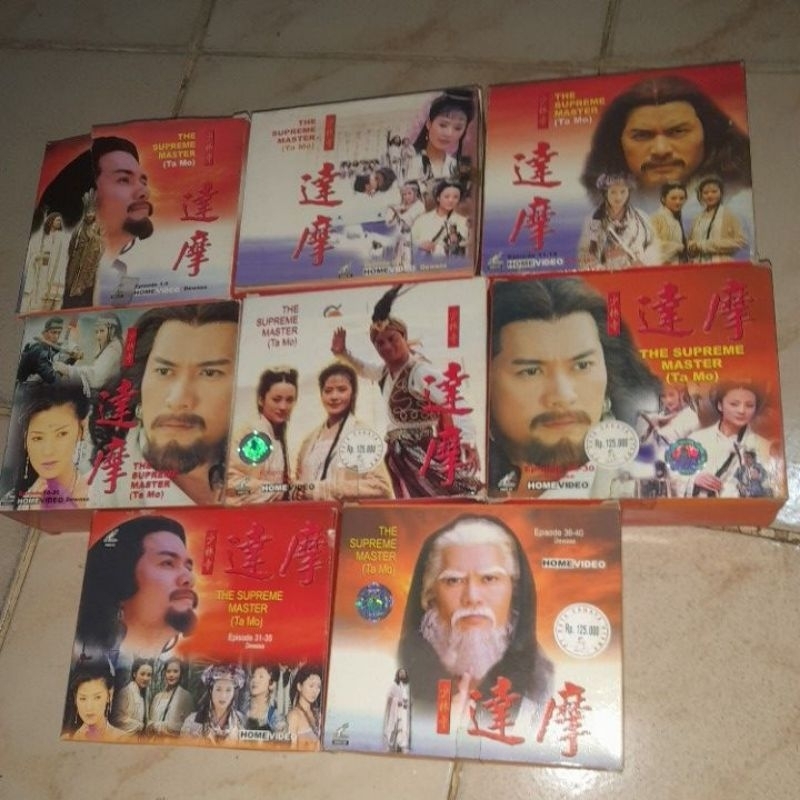 Jual vcd original supreme master(tao mo) 8 box 40 keping vcd | Shopee ...