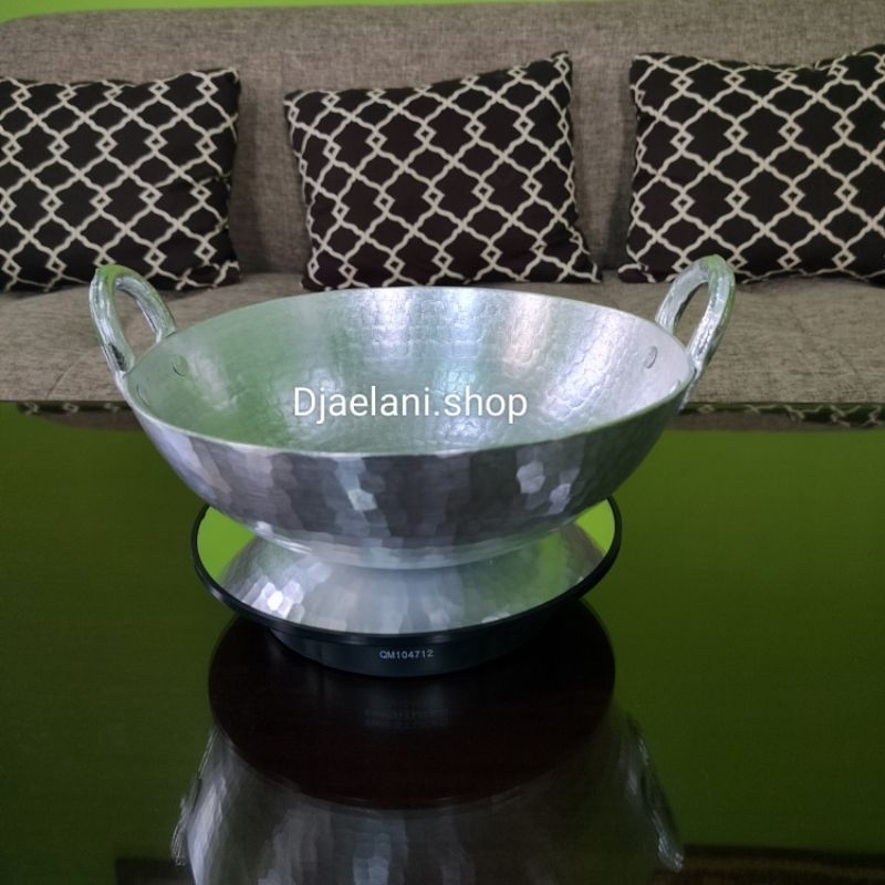 Jual personal wok wajan mini 19cm wajan surabi alumunium tebal anti ...