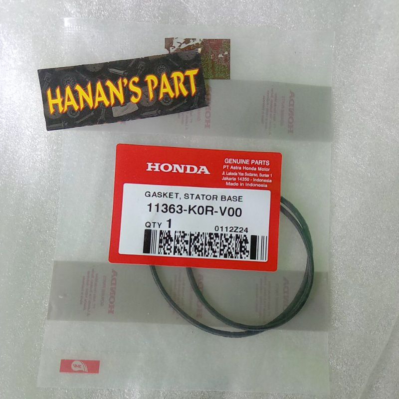 Jual 11363-K0R-V00 ORING GASKET STATOR BASE VARIO 160 PCX 160 ADV 160 ...