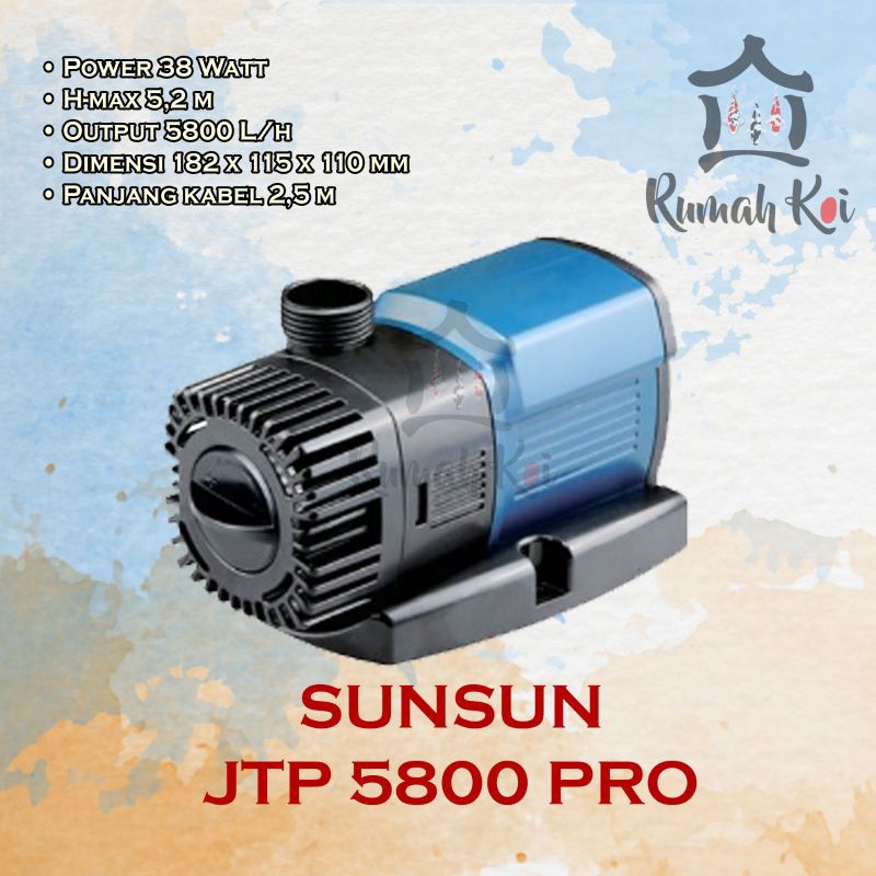 Jual Sunsun JTP 5800 Pro/JTP 4800 Pro/JPro 5800 Eco/Sunsun Grech Raja 5200 | Shopee Indonesia