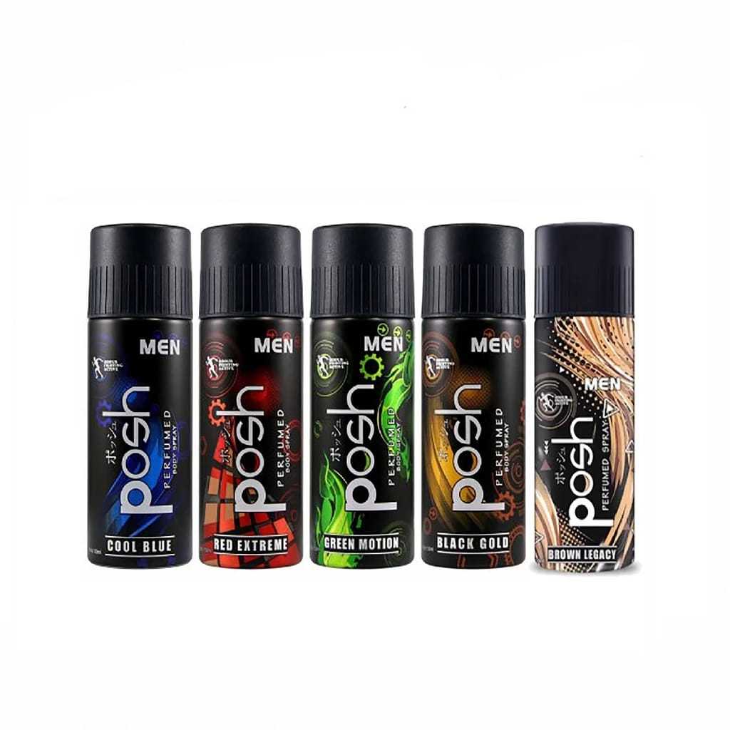 Jual POSH Men Perfumed Body Spray 150ml ~ ORIGINAL 100% | Shopee Indonesia