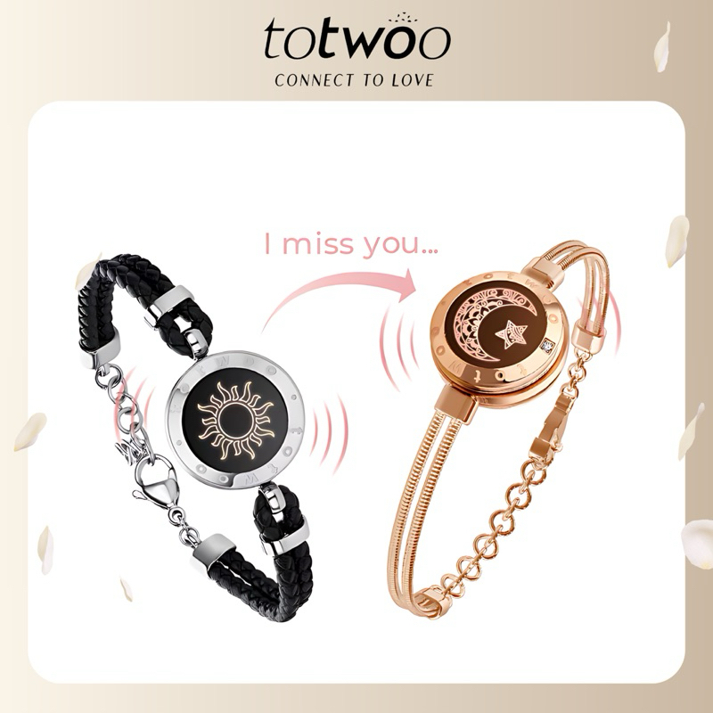 Jual Totwoo [Snake Braided] Sun & Moon - Gelang LDR Couple Bergetar ...