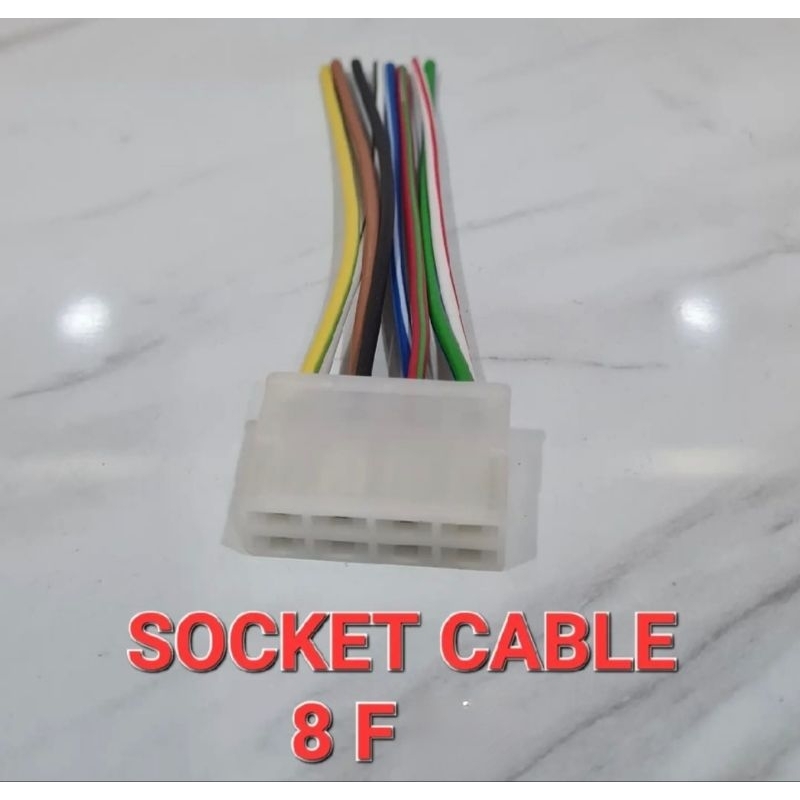 Jual SOCKET CABLE MATA 8 | Shopee Indonesia