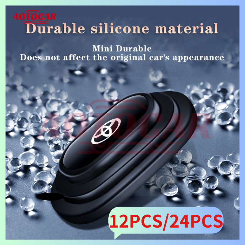 Jual AOTOCAR 12/24PCS Gasket Peredam Kejut Pintu Mobil Dengan Logo Car ...