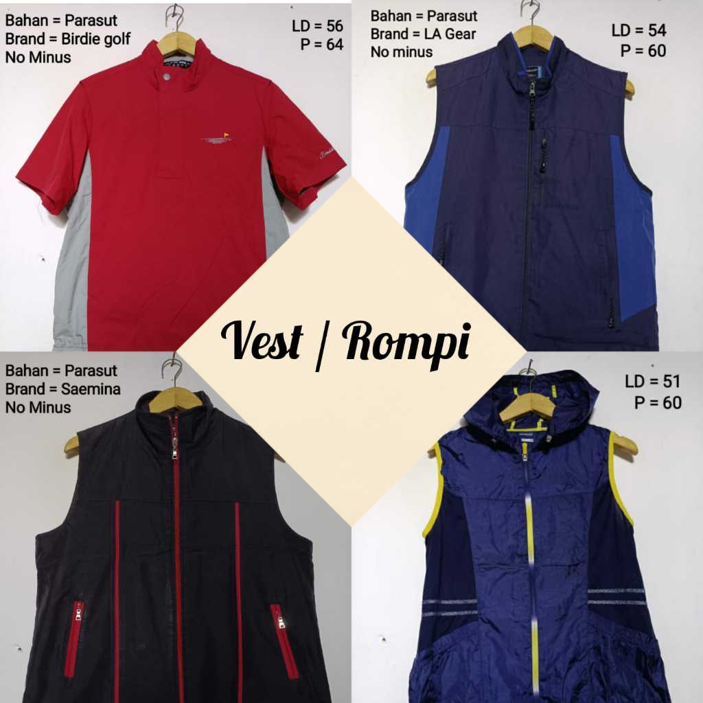 Jual Vest / Rompi | Shopee Indonesia