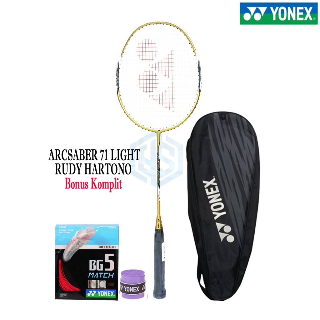 Jual Raket Badminton Yonex Arcsaber 71 Light Rudy Hartono | Shopee Indonesia
