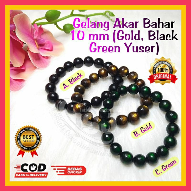 Jual Gelang Yuser Tali Arus Akar Bahar Asli 100% ORIGINAL Red - Gold ...