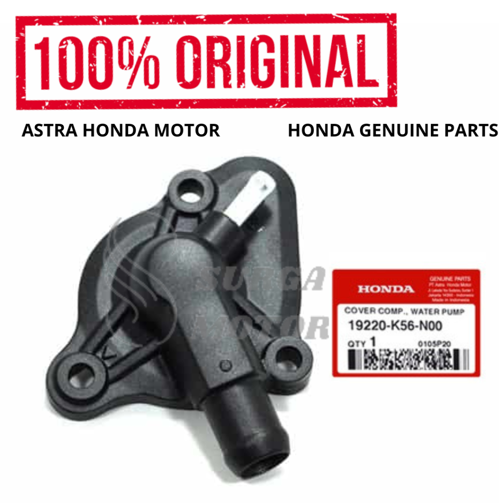 Jual Cover Tutup Water Pump Sonic 150R Supra GTR 150 K56 Original Honda ...