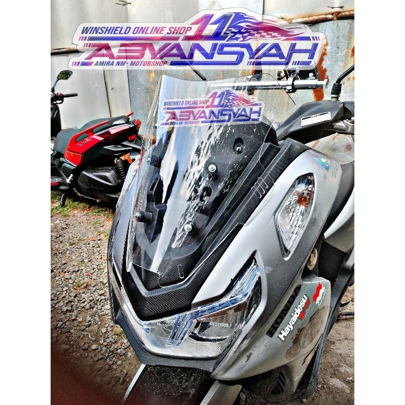 Jual Windshield Lexi LX 155 New 2024 Ocito4 Cyborog Mini. Visor Lexi ...