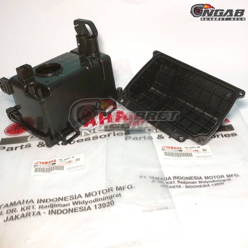 Jual BOX FILTER SET TUTUP FILTER UDARA MIO SPORTY SMILE ORIGINAL YGP ...