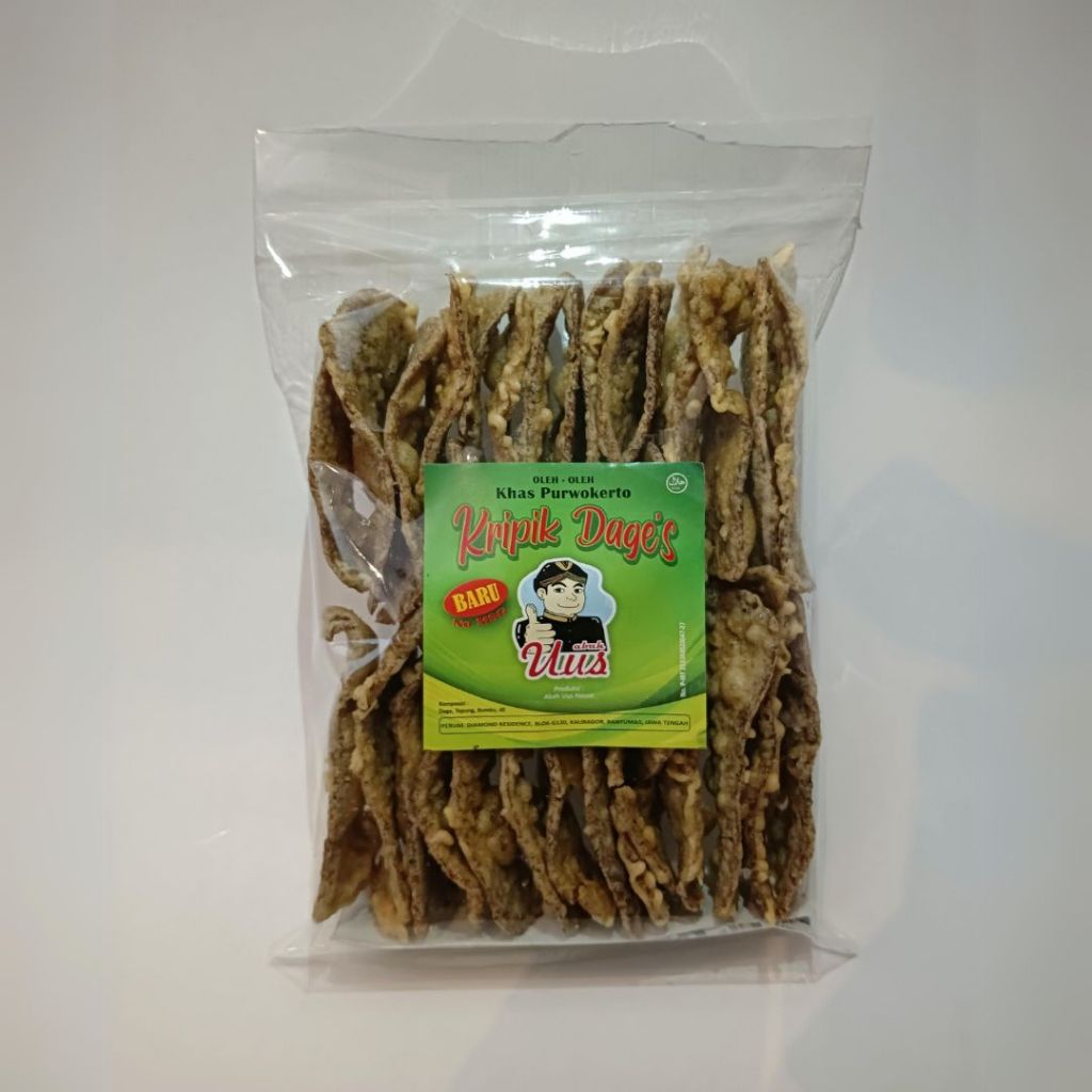 Jual Keripik Dage Abah Uus Khas Purwokerto Rasa Original, Non Msg ...