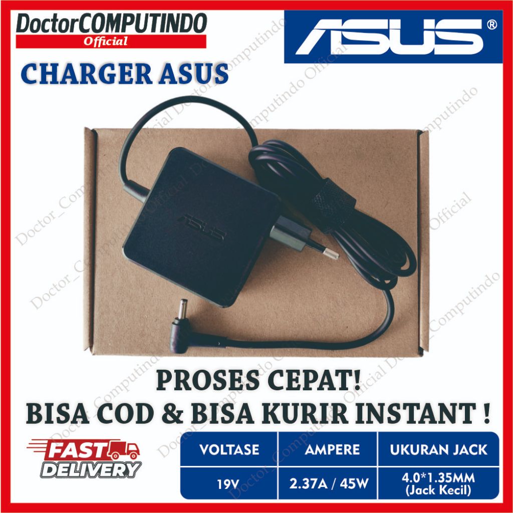 Jual JOGJA Adaptor Charger Laptop Asus 19V - 2.37A (4.0*1.35mm) Vivobook | Shopee Indonesia