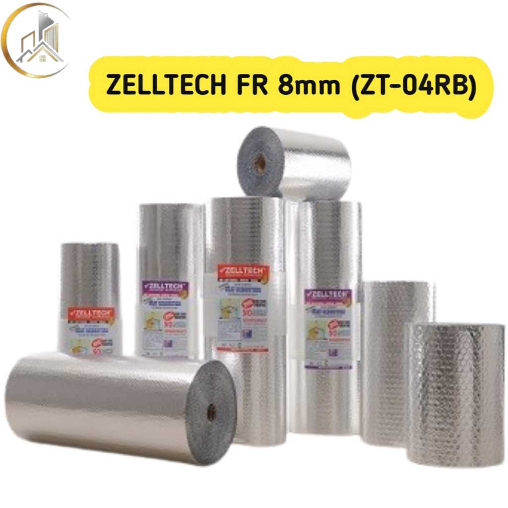 Jual Zelltech Aluminium Foil Bubble Diapack 8mm (ZT-04RB) Peredam Panas ...