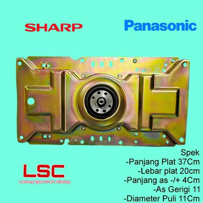 Jual Gearbox Mesin cuci Sharp 1 tabung ES F800H Gear box Top Loading ...
