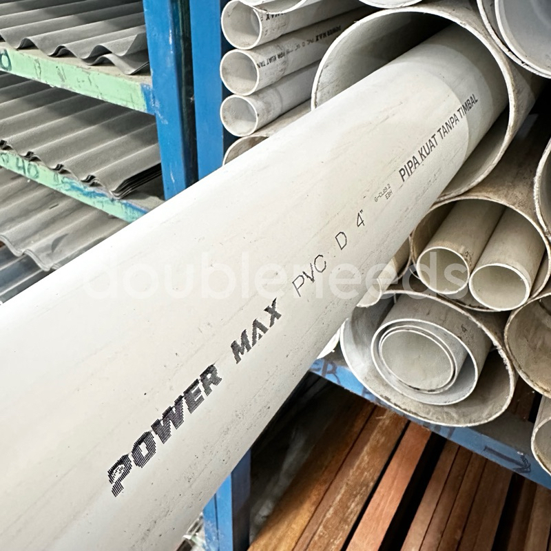 Jual PIPA PVC 4” D POWER PUTIH / PIPA PVC 4” D POWER ABU / PIPA AIR 4 ...