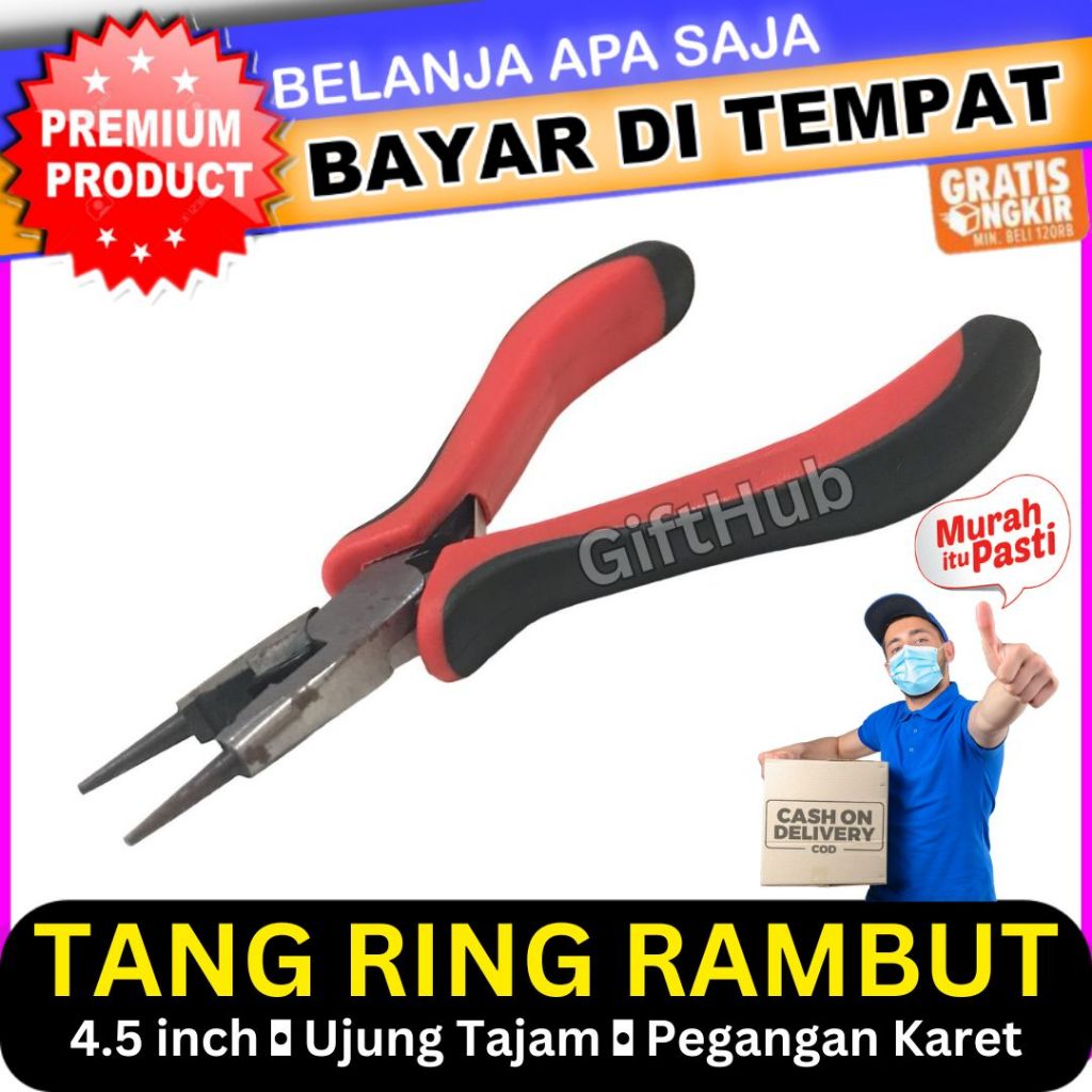 Jual Tang Jepit Lurus Ujung Kecil Uk 4.5' Tang Standar Tang Pipih Tang ...