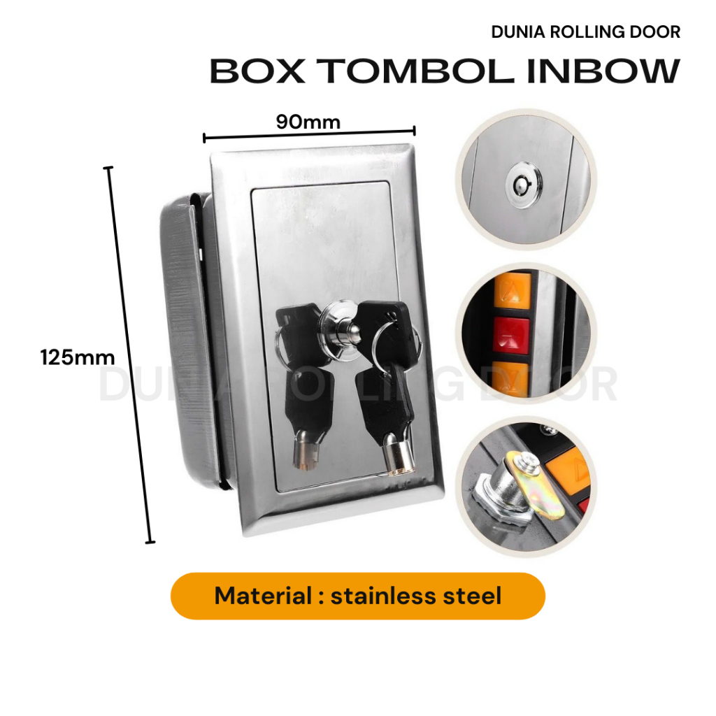Jual INBOW BOX - Button Box / Lock Box / Rumah Tombol Rolling Door ...