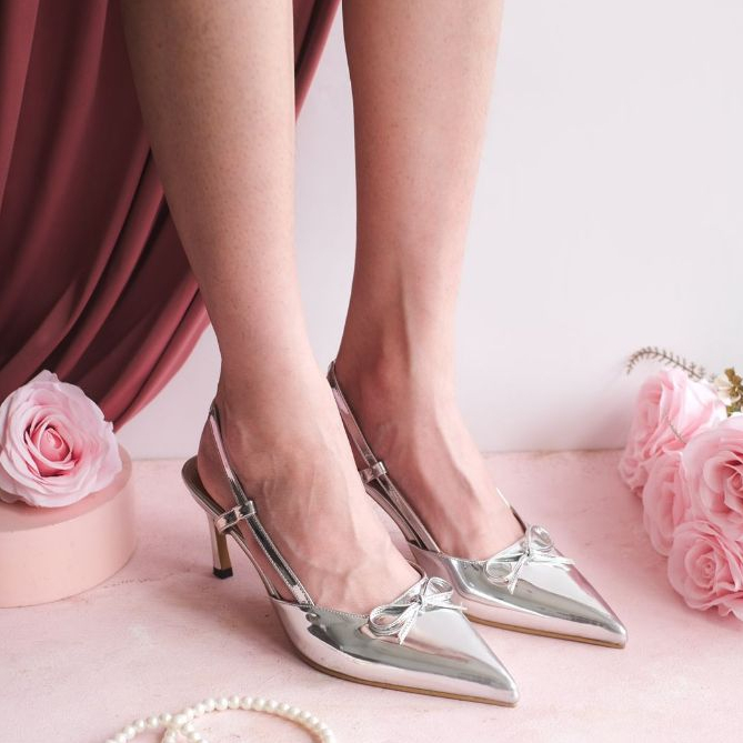 Jual Cupid String Heels — X Natassa Tanis — Tangerine Marché | Patent ...