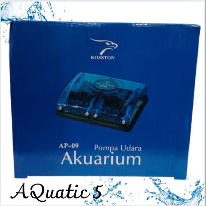 Jual PROMO MURAH POMPA UDARA AIRPUMP AERATOR 4 lubang ROSSTON AP 09 | Shopee Indonesia