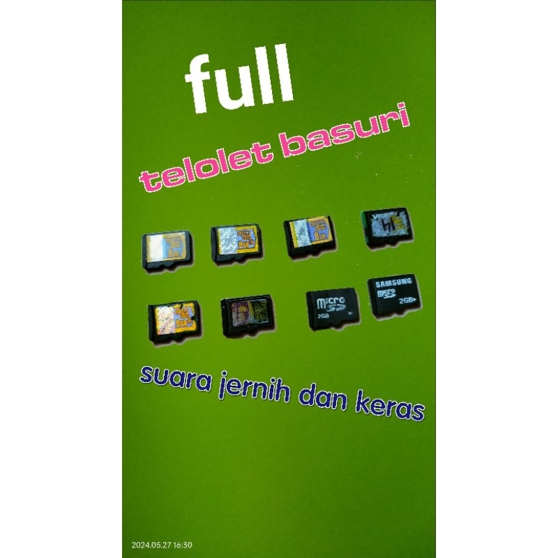 Jual kartu memori full telolet basuri viral | Shopee Indonesia