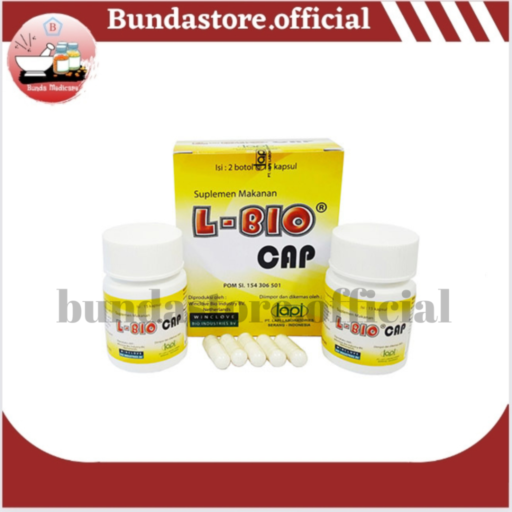 Jual L-Bio Kapsul - Kesehatan Pencernaan - Diare - Probiotik Bakteri ...