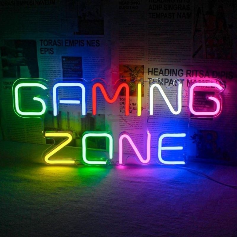 Jual Lampu LED Gaming Zone Keren dan Terang di Ruangan Gamee Anda ...