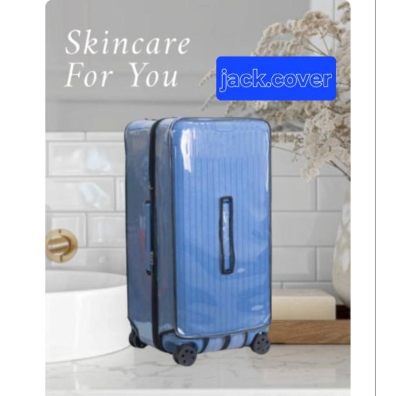 Jual sarung koper Luggage cover fullmika Spiral premium husus koper ...