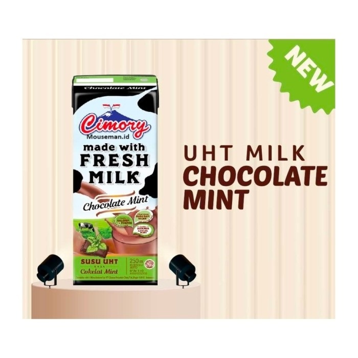 Jual Mouseman - Cimory Susu UHT Chocolate Mint 250ml Fresh Milk Cimory ...