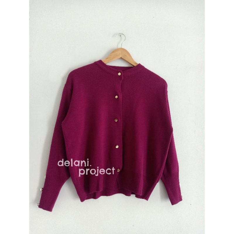 Jual Kyoto Cardi Knit Delani.project | Shopee Indonesia