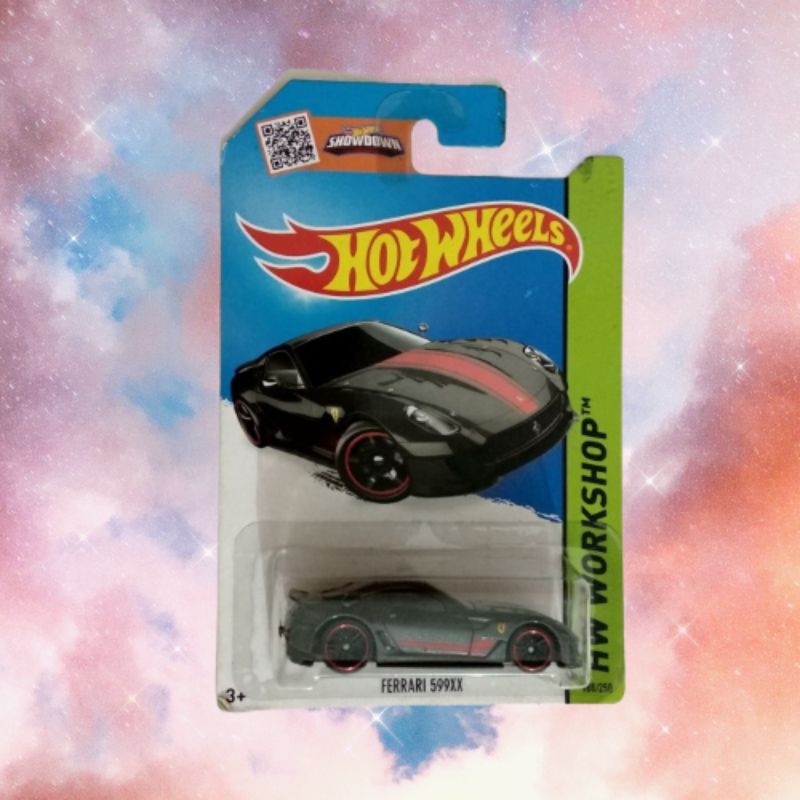 Jual Hot Wheels FERARRI 599XX (Blue Card) | Shopee Indonesia