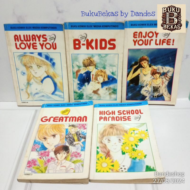 Jual Serial Cantik - Komik Sekali Tamat / One Shot ELEX MEDIA bekas preloved | Shopee Indonesia