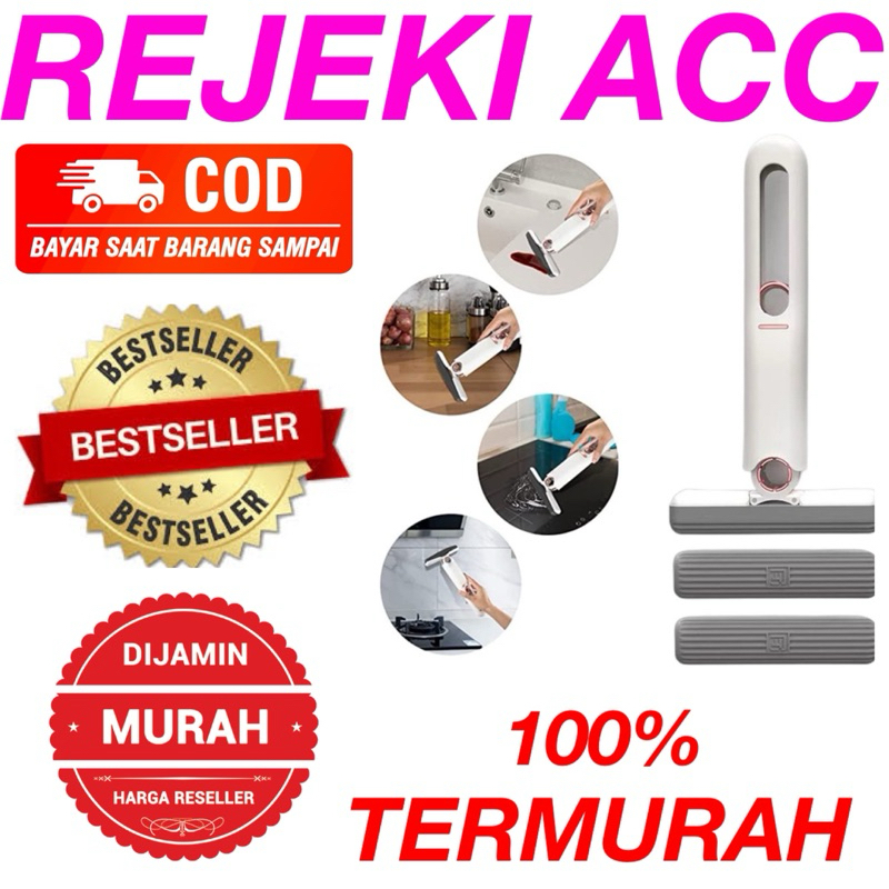 Jual MINI MOP Portable Pel Minimop Lap Meja Jendela Kaca Ceramic Alat ...