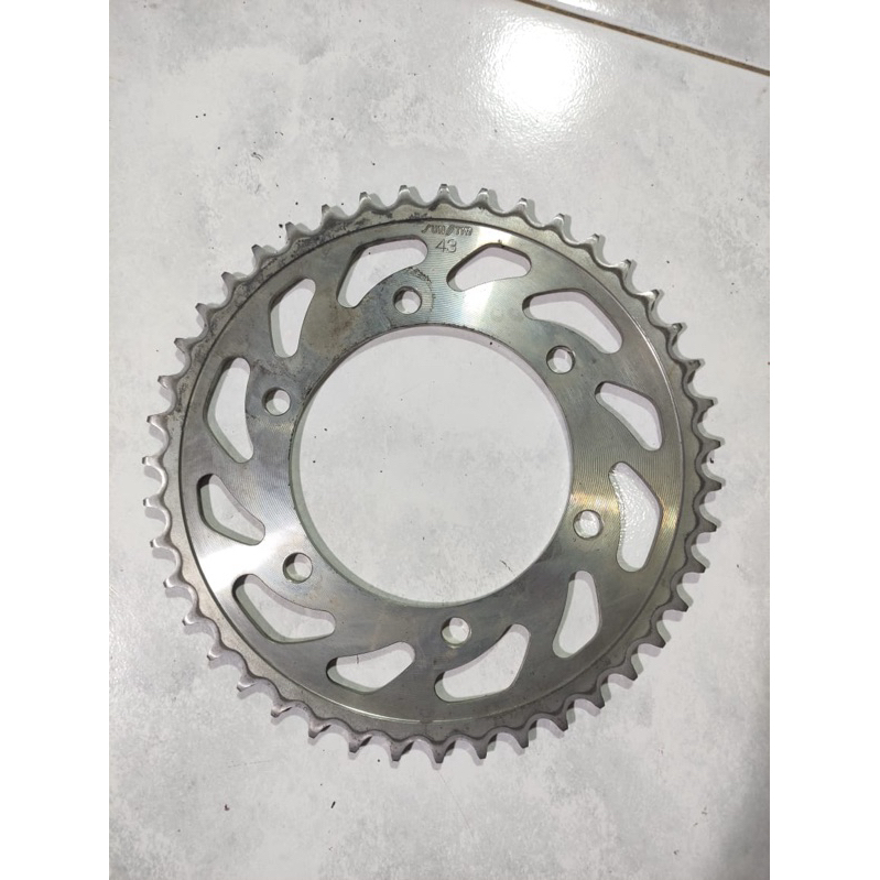 Jual Gear Belakang R25/Ninja250 Normal Tebal Ukuran 43 Standar | Shopee ...