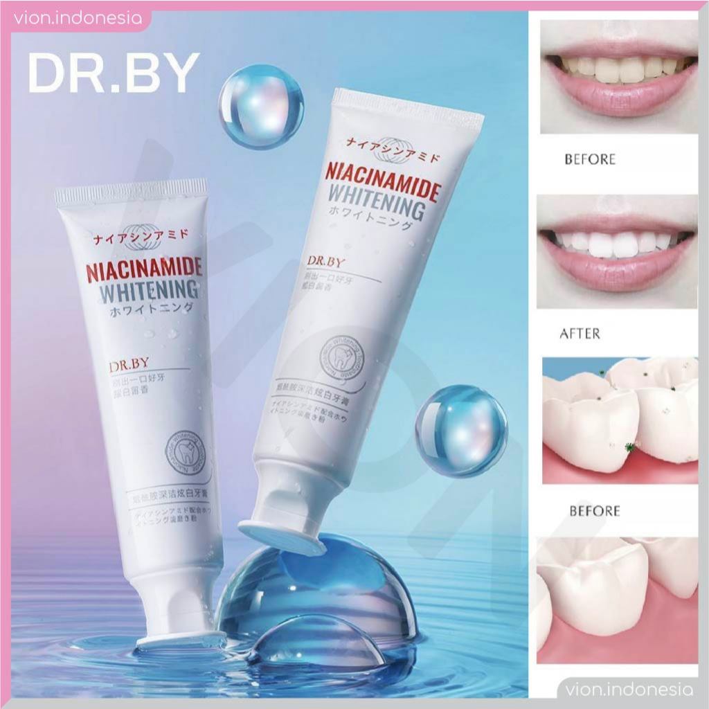 Jual DR BY Niacinamide Whitening Jepang Toothpaste Pasta Gigi Probiotik ...